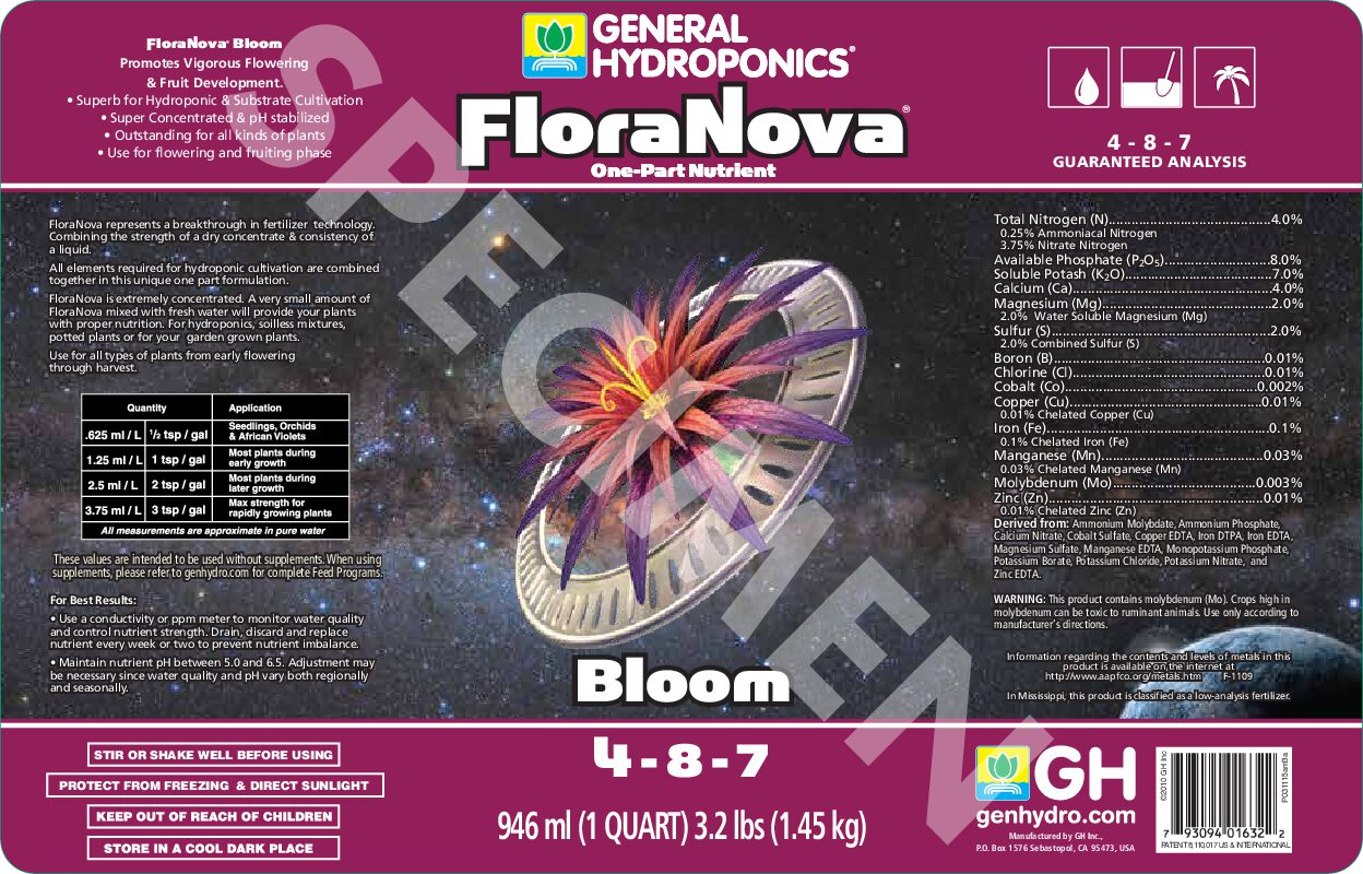 Product labels – General Hydroponics