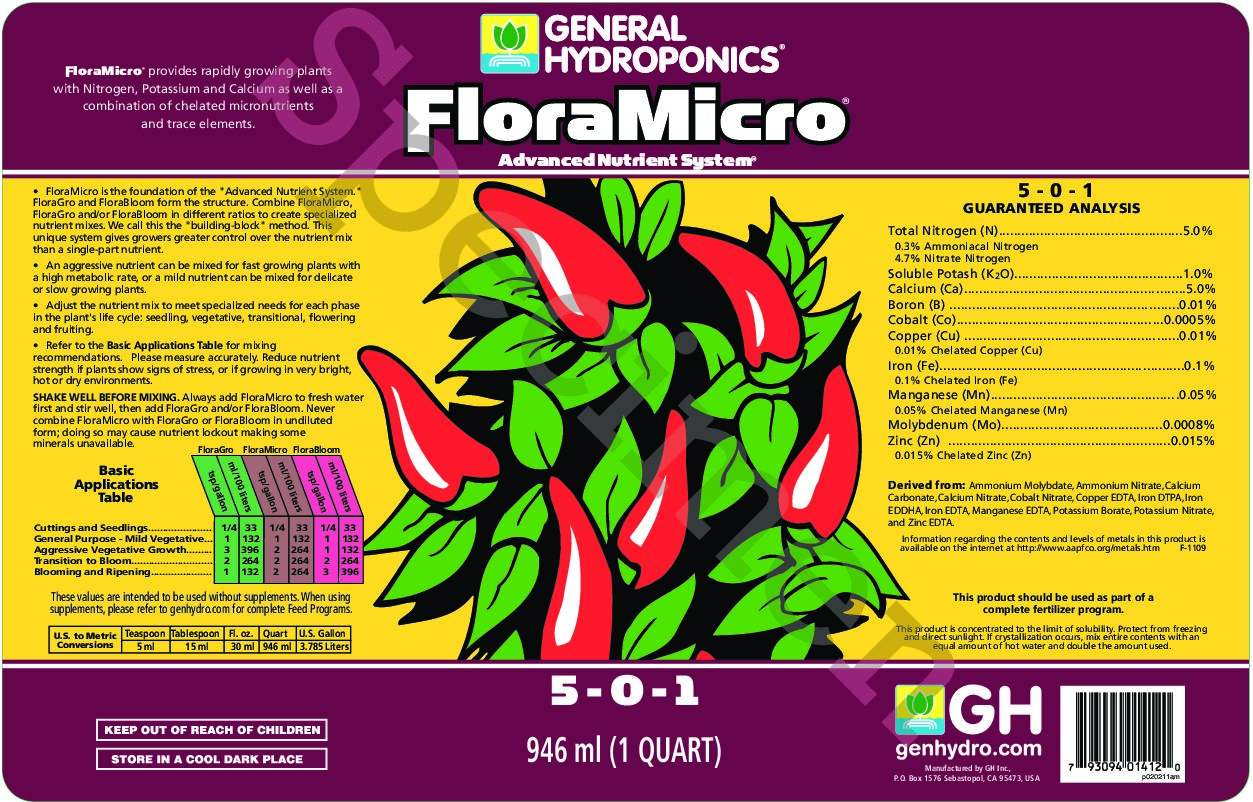 Product labels – General Hydroponics